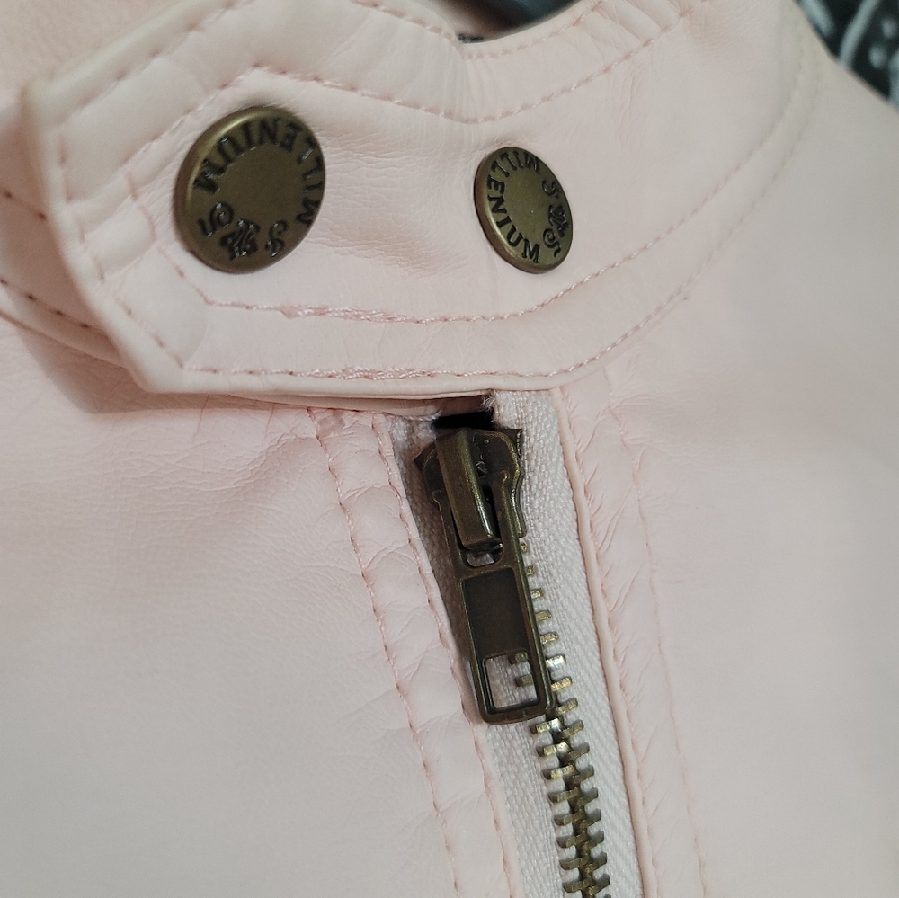 Js Millenium Vegan Leather Jacket - Gem